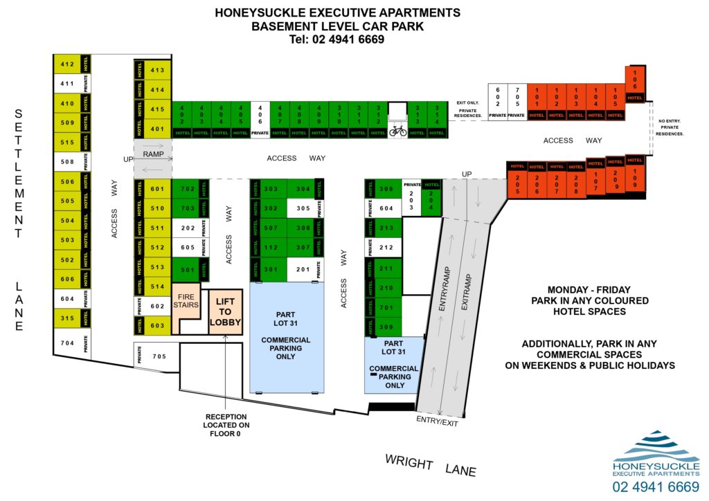 Car Parking – Honeysuckle Apartments